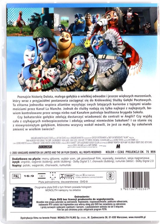 Valiant [DVD] (Dvd), Ricky Gervais | Dvd's | bol