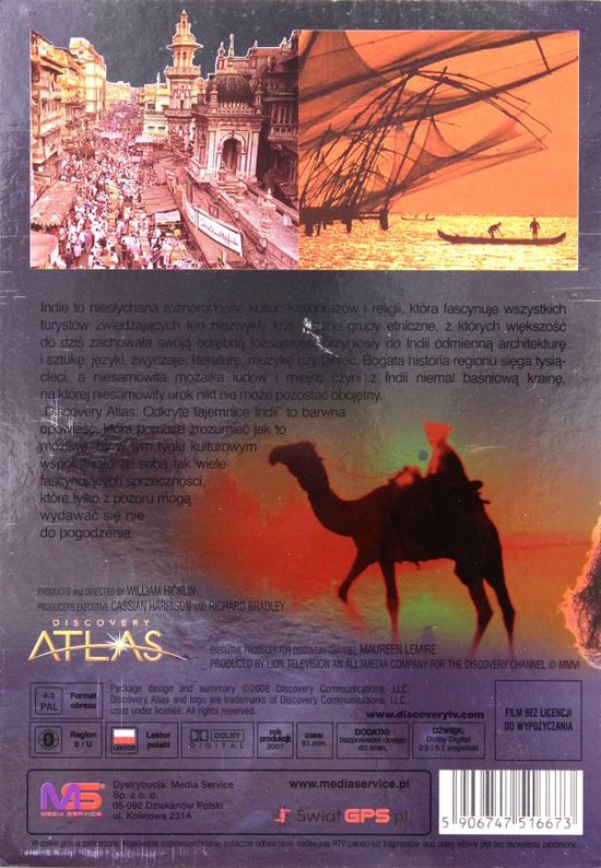 Discovery Atlas - Indie [DVD] (Dvd), Carrotte | Dvd's | bol