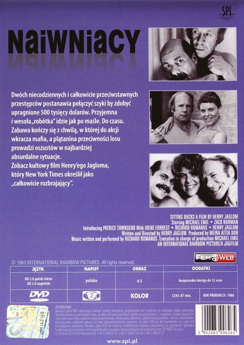 Sitting Ducks [DVD] (Dvd), Michael Emil | Dvd's | bol