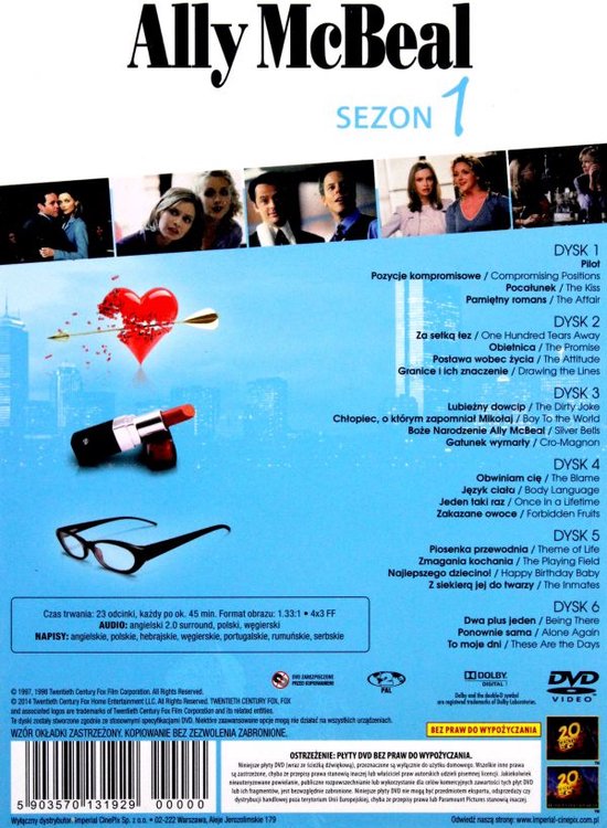 Ally McBeal [6DVD] (Dvd), Daniel Nathan Spector | Dvd's | bol