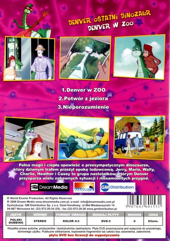 Denver, the Last Dinosaur [DVD] (Dvd), Pat Fraley | Dvd's | bol