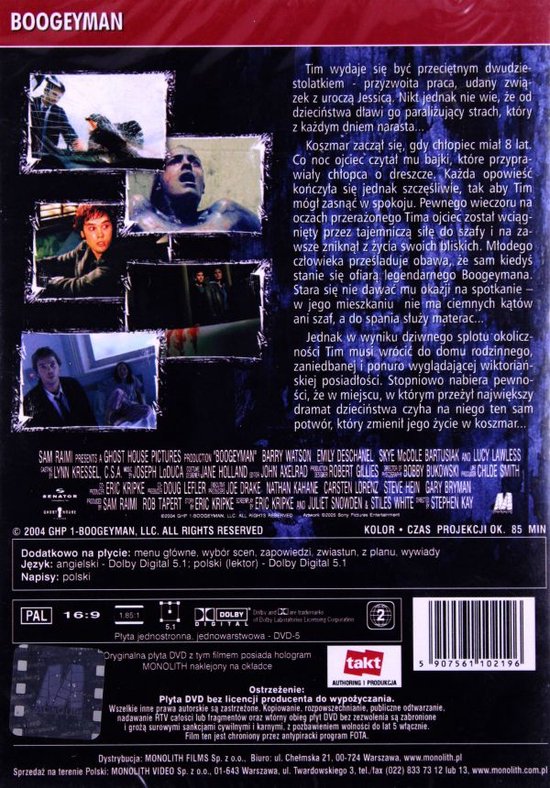 Boogeyman [DVD] (Dvd), Emily Deschanel | Dvd's | bol