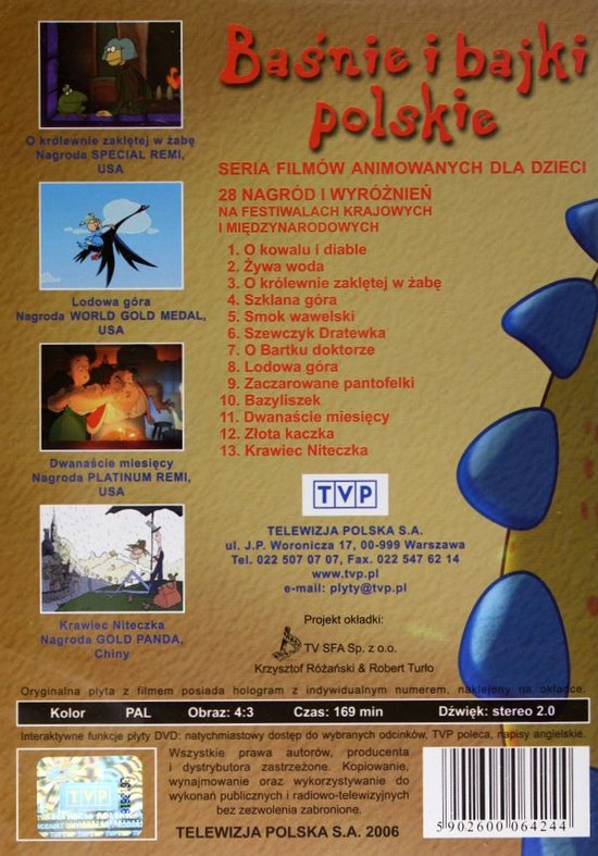 Baśnie i bajki polskie [DVD] (Dvd), Sydney Opera House | Dvd's | bol