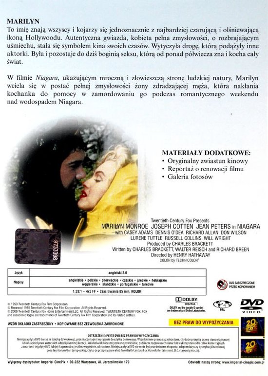 Niagara [DVD] (Dvd), Joseph Cotten | Dvd's | bol