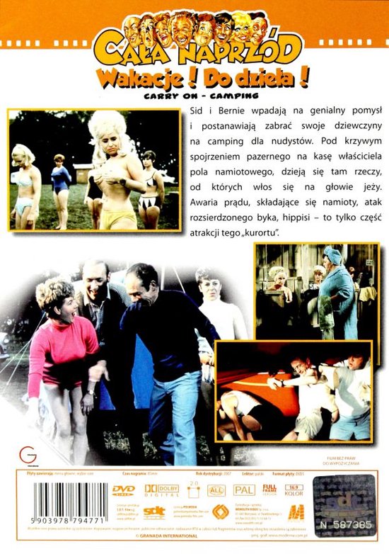 Carry On Camping [DVD] (Dvd), Sid James | Dvd's | bol