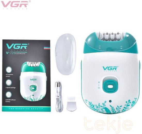 VGR V-726 Epileerapparaat 3v1 | bol