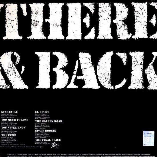 Jeff Beck - There and Back, Jeff Beck | Muziek | bol