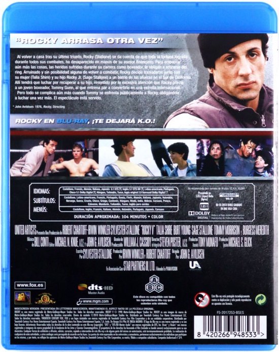 Rocky V [Blu-Ray] (Blu-ray), Ben Geraci | Dvd's | bol