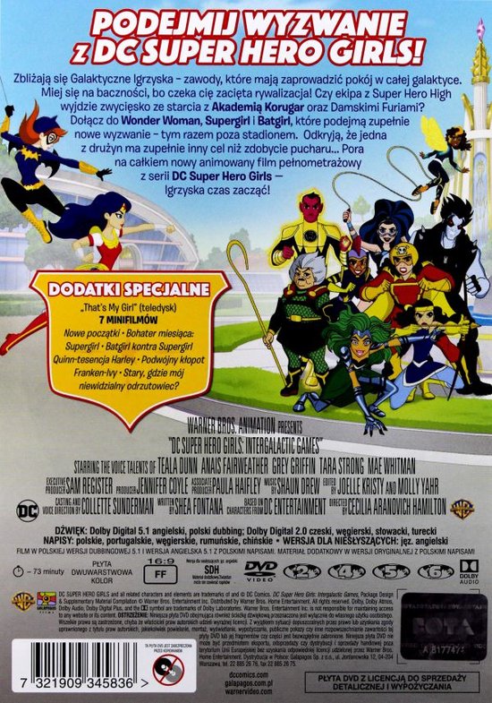 DC Super Hero Girls [DVD] (Dvd), Grey DeLisle | Dvd's | bol