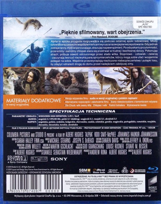 Alpha [Blu-Ray] (Blu-ray), Natassia Malthe | Dvd's | bol