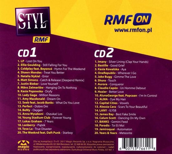 RMF FM Styl vol. 6 [2CD], LP | Muziek | bol