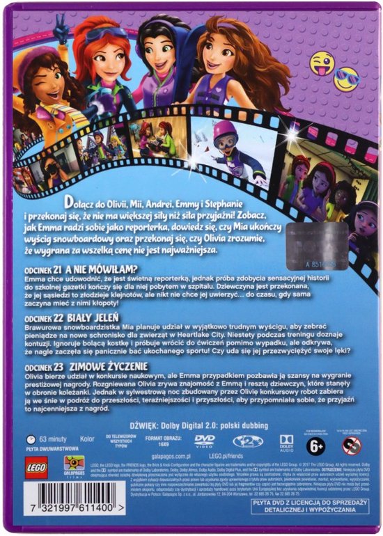 LEGO Friends: Friends are Forever [DVD] (Dvd), Erin Fitzgerald | Dvd's ...