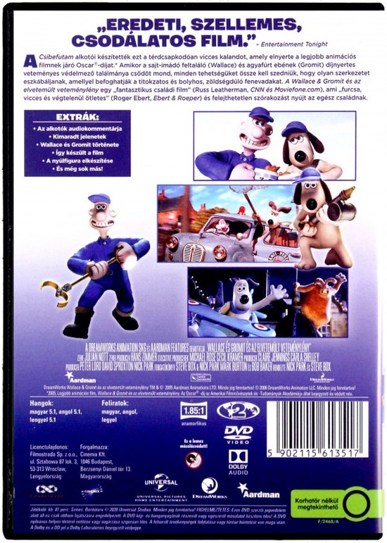 Wallace & Gromit: The Curse of the Were-Rabbit [DVD] (Dvd), Ralph ...