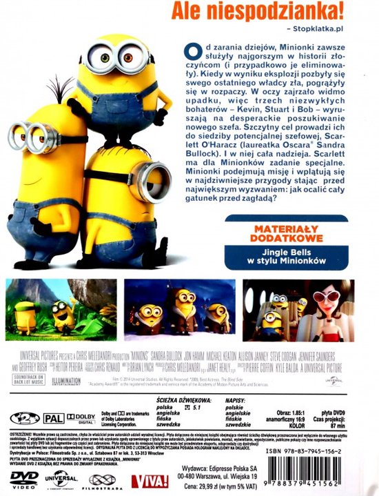 Minions [DVD] (Dvd), Steve Carell | Dvd's | bol