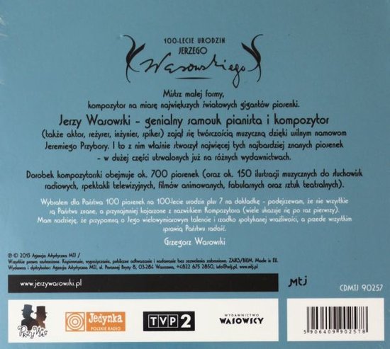 Wasowski Da Się Lubić [4CD], various artists | Muziek | bol