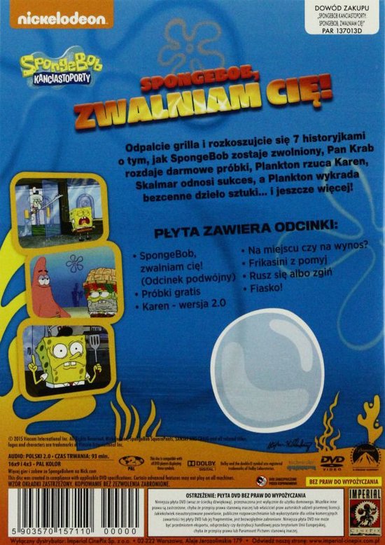 SpongeBob SquarePants [DVD] (Dvd), Tom Kenny | Dvd's | bol