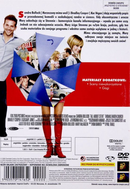 All About Steve [DVD] (Dvd), DJ Qualls | Dvd's | bol