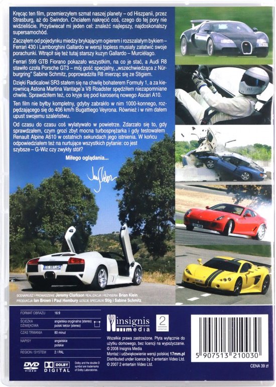 Clarkson: Supercar Showdown [DVD] (Dvd), Jeremy Clarkson | Dvd's | bol