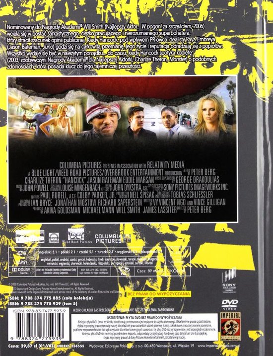 Hancock [DVD] (Dvd), Ryan Radis | Dvd's | bol