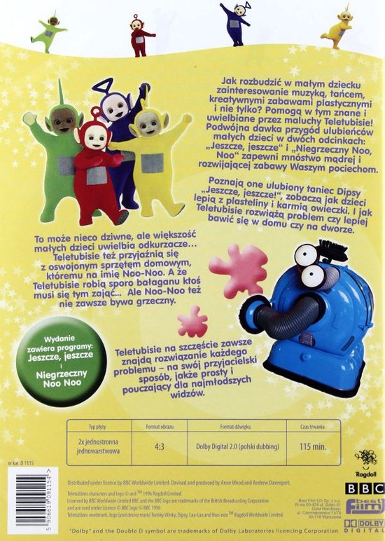 Teletubisie: Zabawy z Teletubisiami [2DV DVD (Dvd), César Bordón | Dvd ...