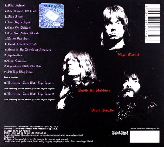 Spinal Tap: Break Like The Wind (Reedycja) [CD], Spinal Tap | CD (album ...