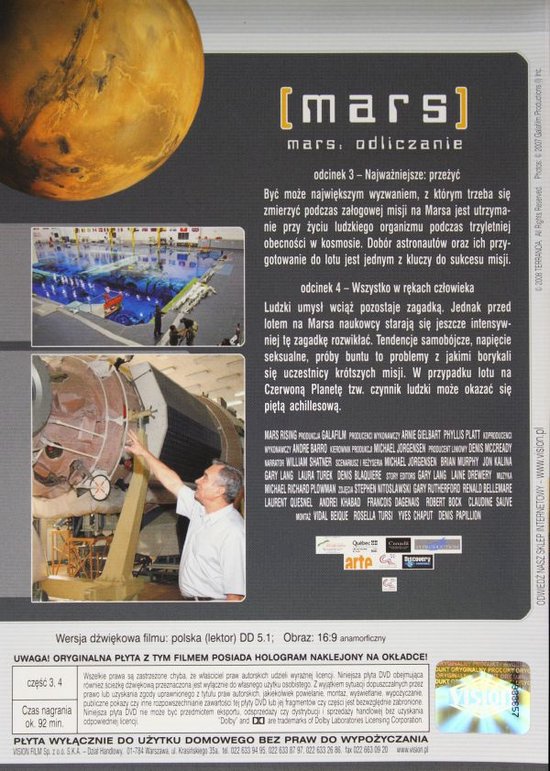 Race to Mars [DVD] (Dvd), Michael Riley | Dvd's | bol