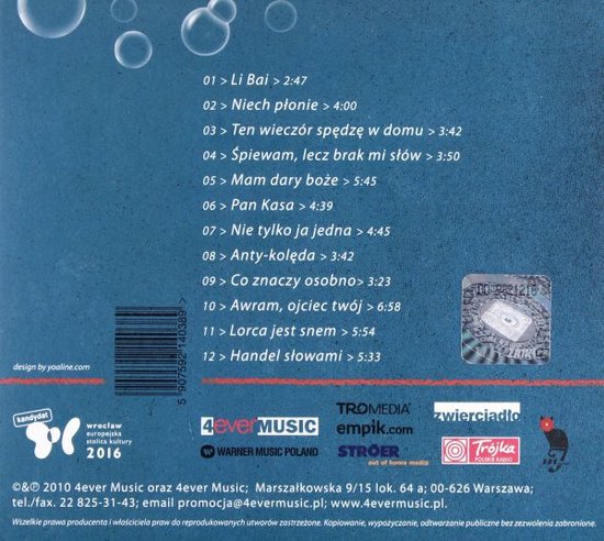 Martyna Jakubowicz: Okruchy życia [CD], Martyna Jakubowicz | Muziek | bol