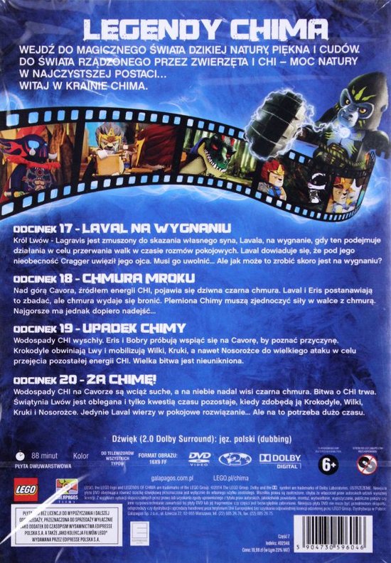 LEGO Legends of Chima [DVD] (Dvd), David Attar | Dvd's | bol