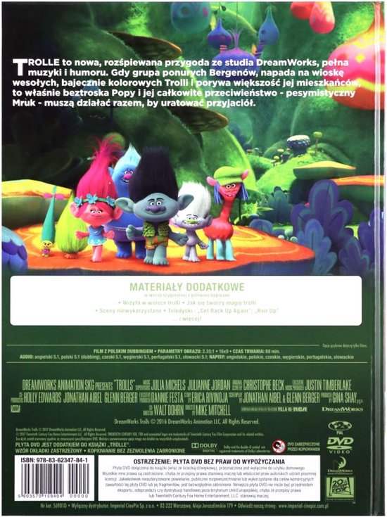 Trolls [DVD] (Dvd), James Corden | Dvd's | bol