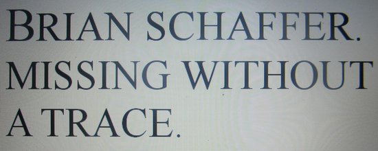 Brian Schaffer. Missing Without a Trace. (ebook), Pat Dwyer ...