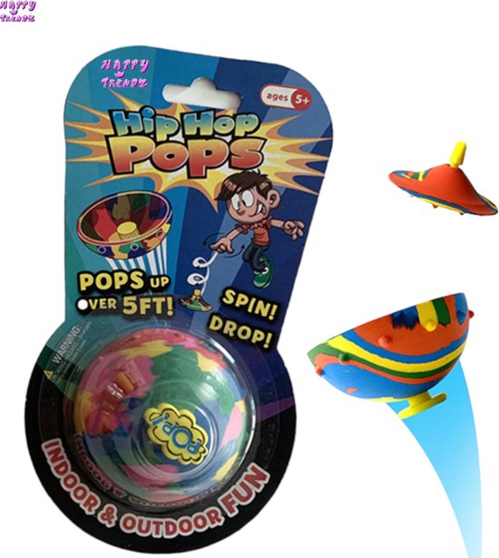 Happy Trendz® Hip Hop Pops - Indoor & Outdoor Fun - 2 Stuks voor extra ...