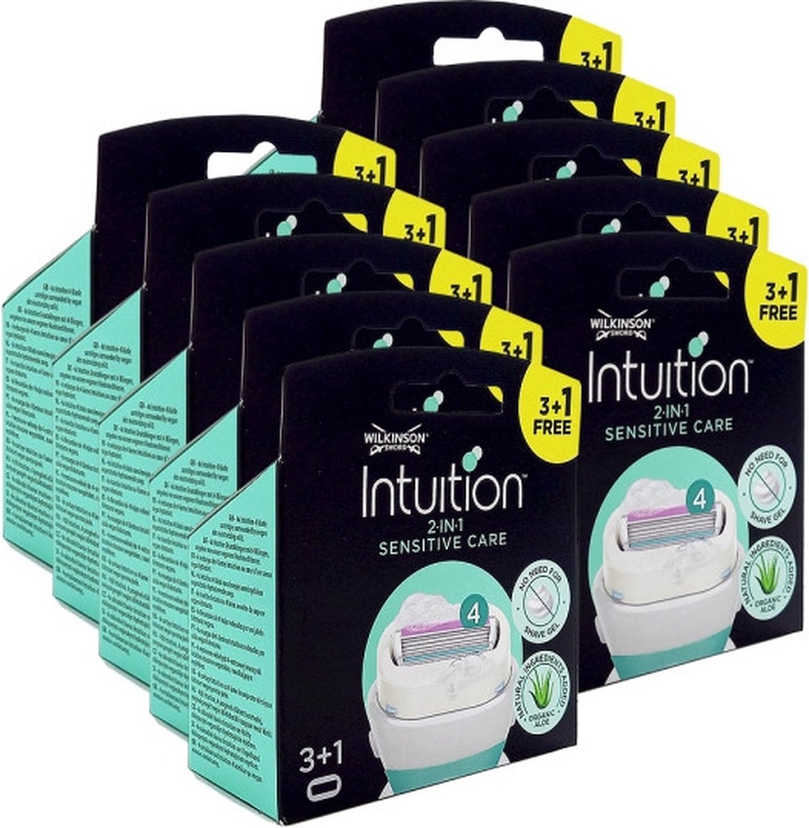 Wilkinson Intuition - Sensitive - 10 x 3 Stuks (10 verpakkingen) | bol
