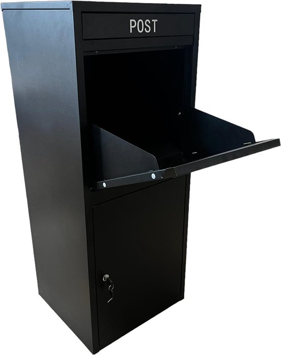 Pakket brievenbus - XXL - Metaal - B41,5 D38,5 H102 | bol