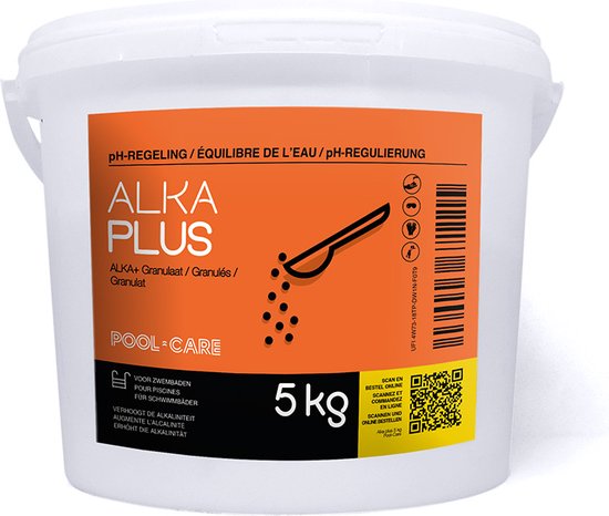 Pool-Care - Pool-Care Alka Plus Granulaat 5 kg - Alka plus - Alka | bol