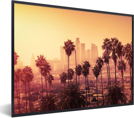 PosterMonkey - Poster - Photo avec cadre - Palmier - Los Angeles ...