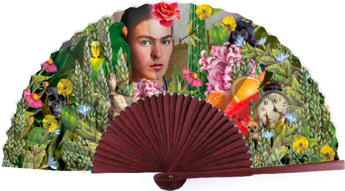 Hand waaier, Frida Kahlo | bol