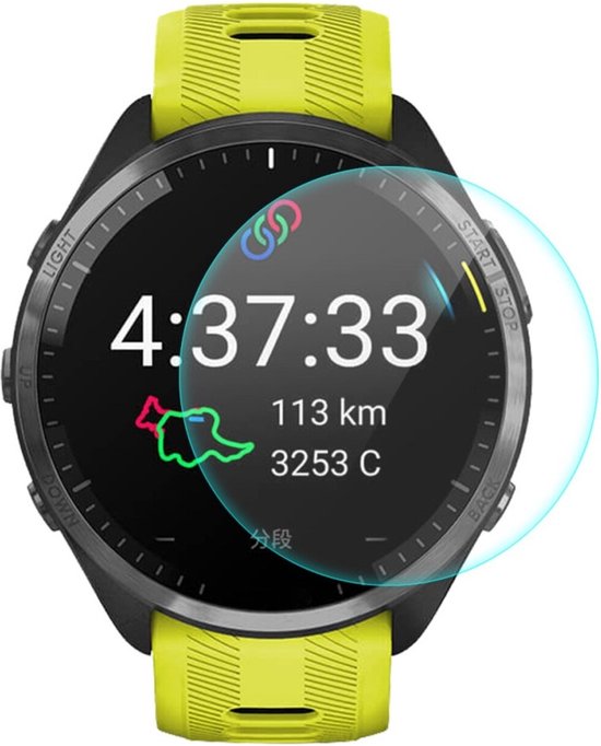 Strap-it Garmin Forerunner 965 screen protector - glas | bol.com