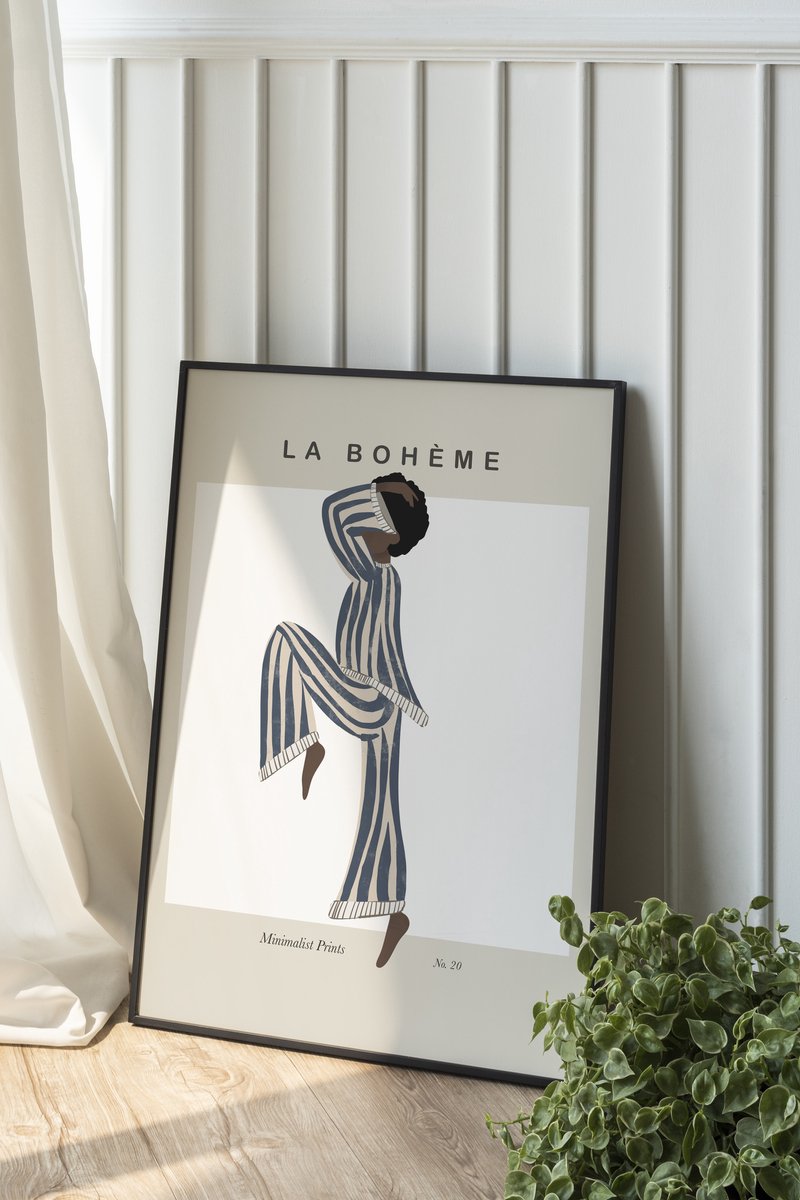Elegante Dans, La Boheme Poster 30x40 cm | bol.com
