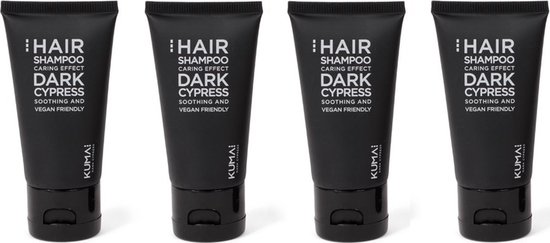 Hair - Haar - Shampoo - Dark Cypress - Smooting and Vegan Friendly - Set van 4 Flacons... | bol.com
