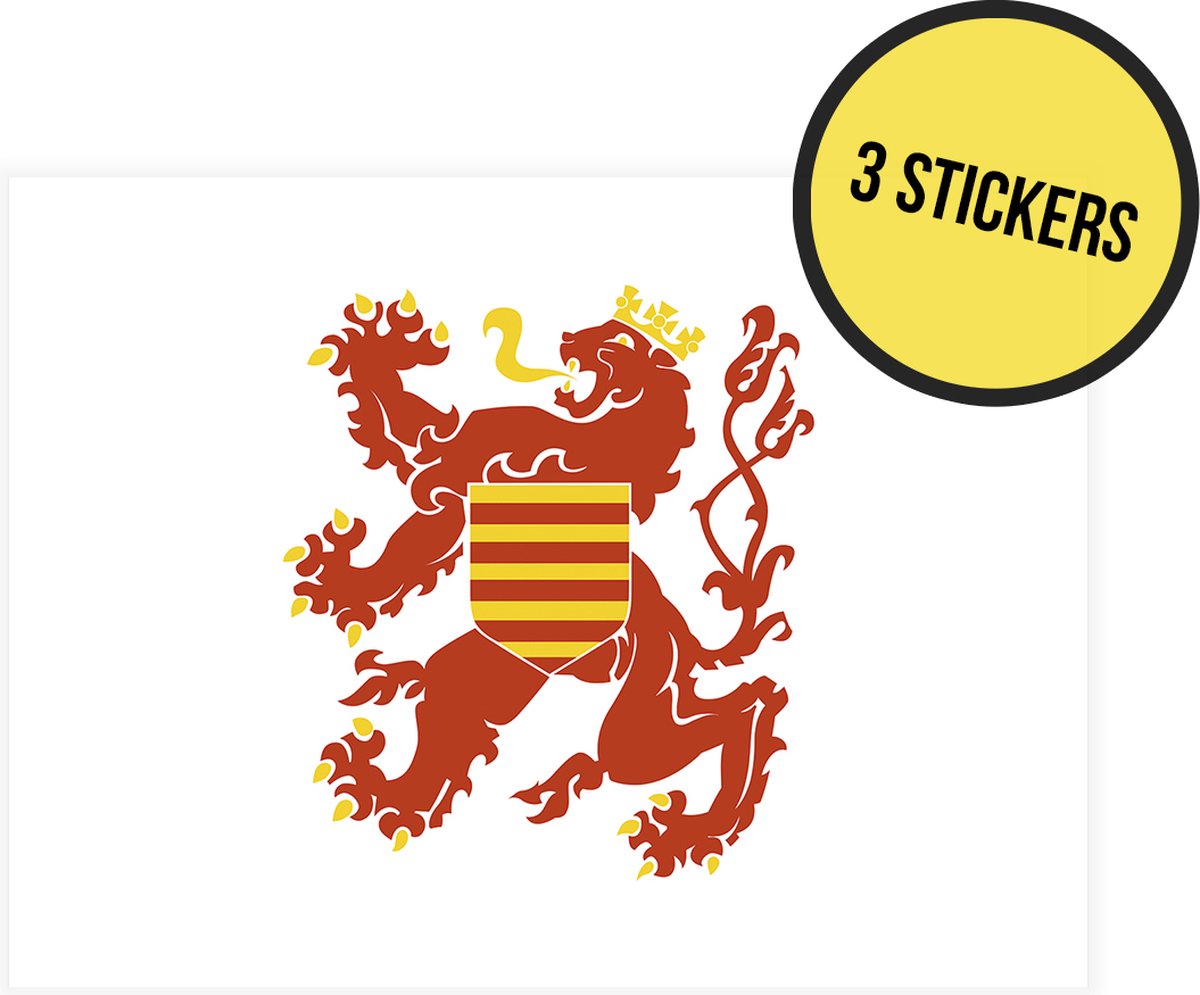 Stickers Vlag Limburg | 10 x 7 cm | België | Provincie Limburg ...