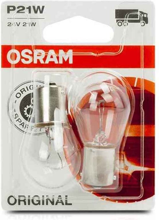 Automotive Bulb OS7511-02B Osram P21W 21W 24v (2 Pieces) | bol
