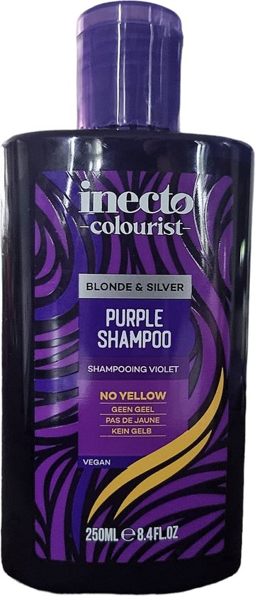 Inecto - Purple Shampoo & Conditioner - VEGAN - 2x 250ml Set | bol