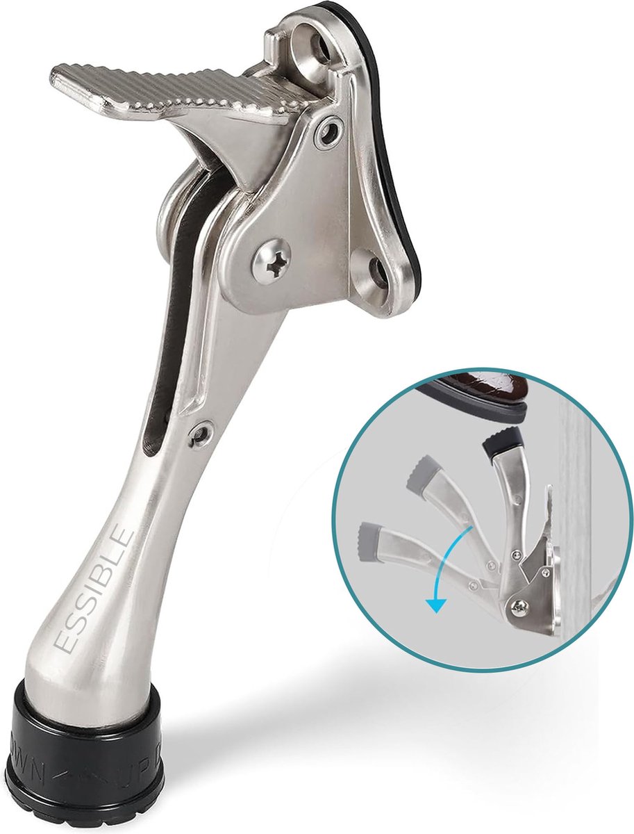 Stevige Deurstopper - Deurvastzetter - voor zware deuren - Verstelbaar ...