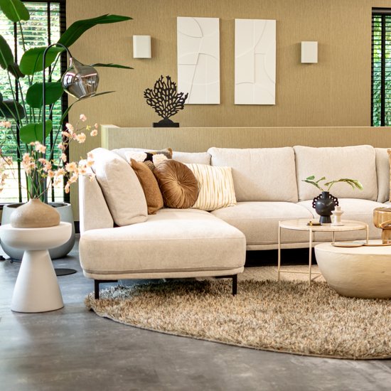 Woonexpress Bijzettafel Levy - Mdf - Wit - 39 x 48 x 39 cm (BxHxD ...