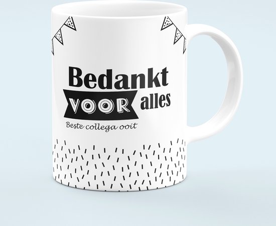 Afscheidsmok | Afscheid Collega | Fotofabriek Koffiemok | Mok 330 ml | Mok |... | bol