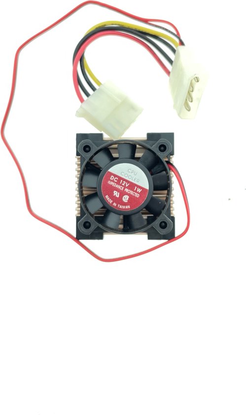 EverCool DC Case Fan - 4.5cm - 12V - 4 Pin Connector - CPU Cooler CPU ...