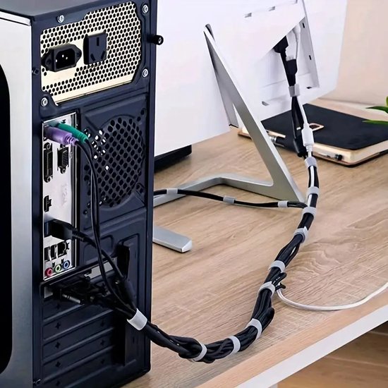 3 meter velcro rol voor kabelmanagement - kabel organisatie klittenband ...