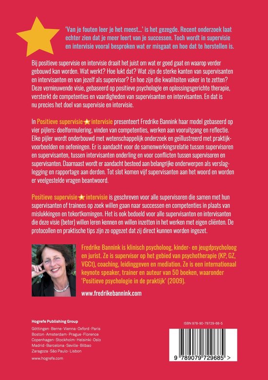 Positieve supervisie en intervisie | 9789079729685 | Fredrike Bannink | Boeken | bol
