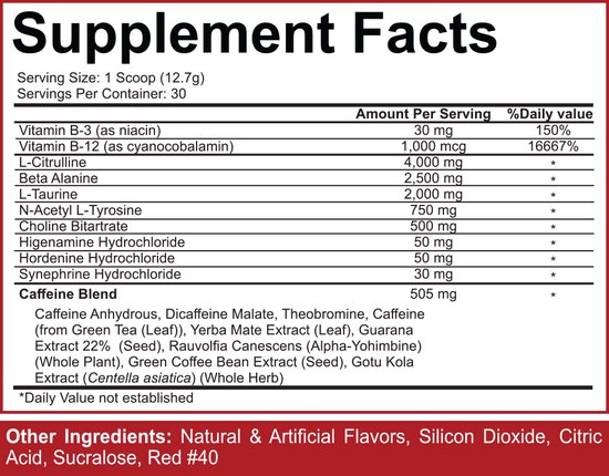 5% Nutrition Rich Piana 5150 Pre-Workout - Blue Ice Pre Workout - 375 gram (30 doseringen) | bol