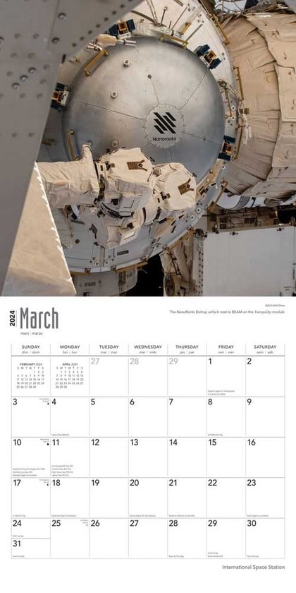International Space Station Kalender 2024 | bol
